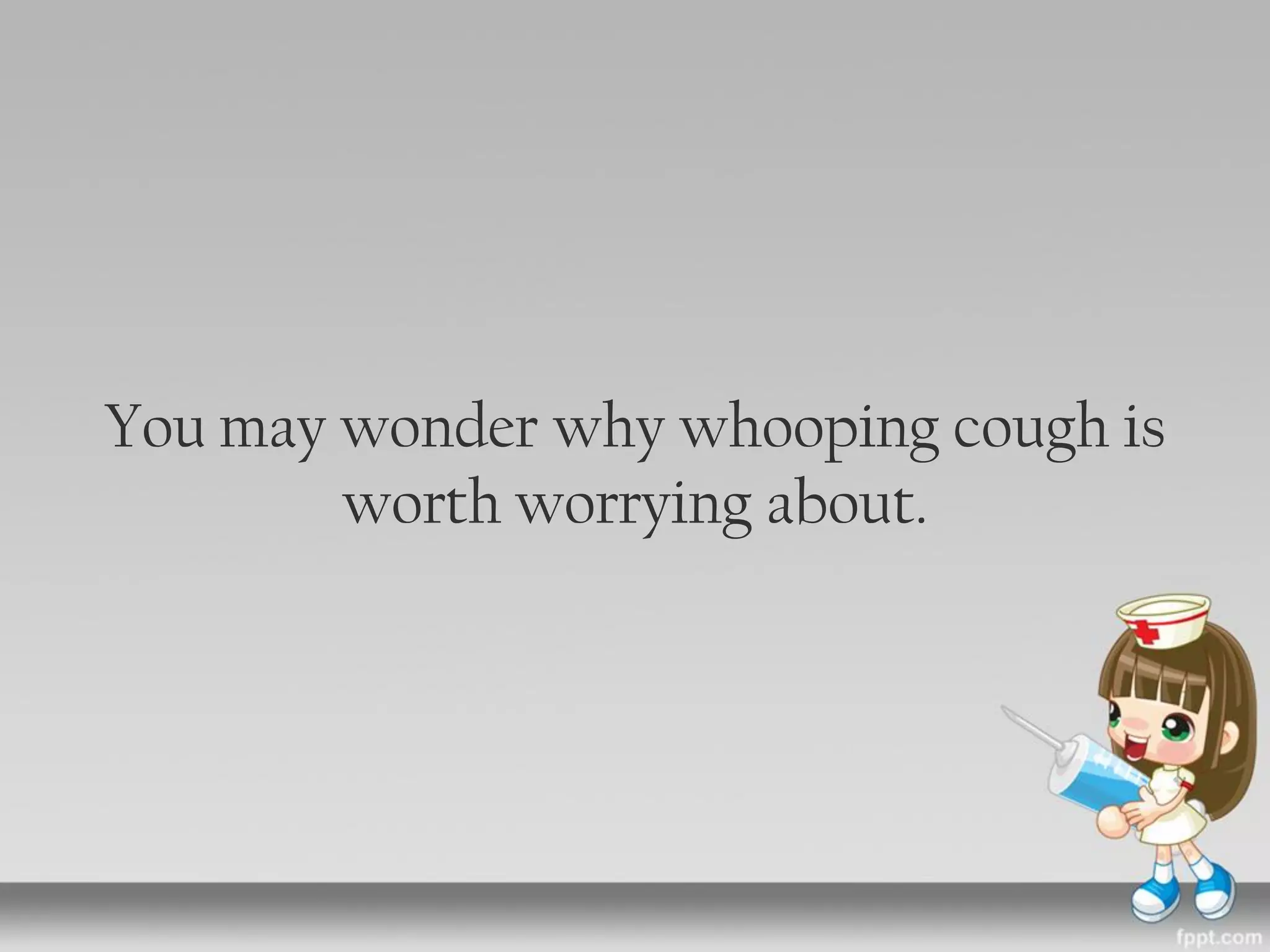 What is whooping cough (pertussis) | PPT