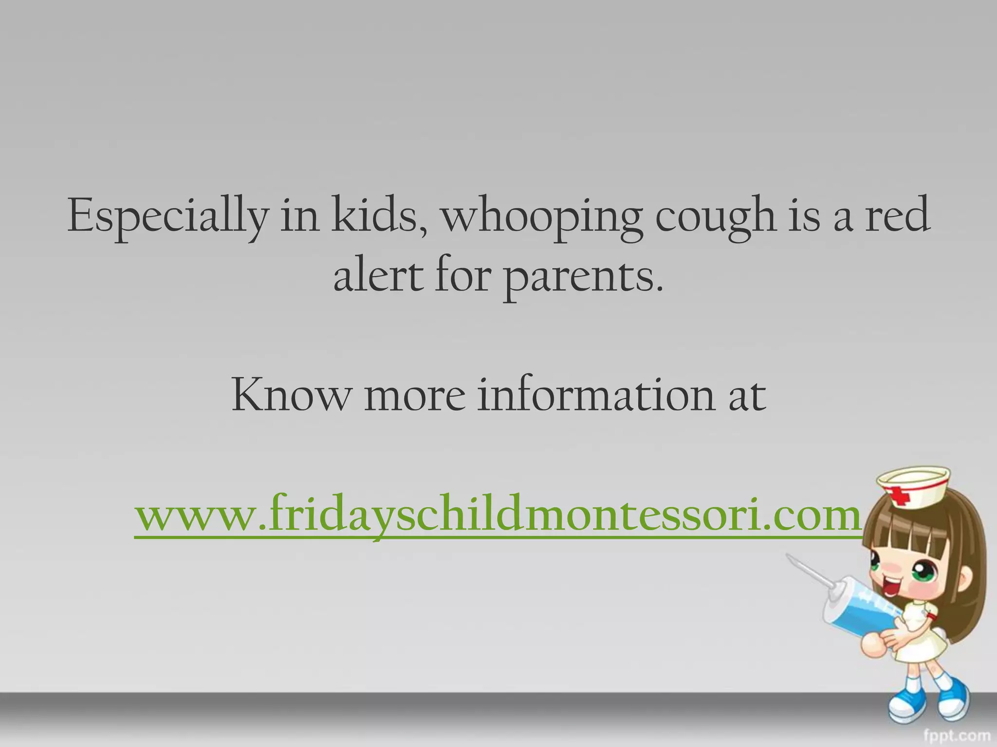 What is whooping cough (pertussis) | PPT