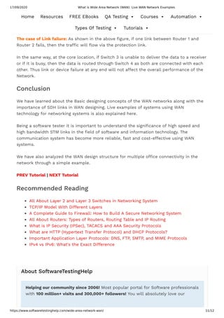 What Is Wide Area Network (WAN): Live WAN Network Examples : Notes | PDF