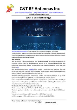 What is Wize Technology.pdf