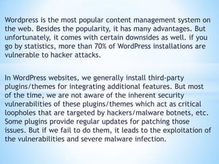 What is Wordpress Malware Infection.pdf