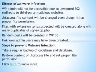 What is Wordpress Malware Infection.pdf