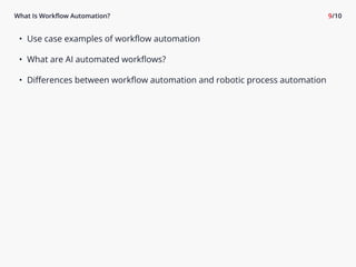What Is Workflow Automation.pdf | Technology Industry | Industries