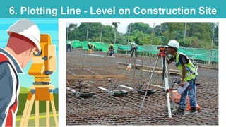 What is work of civil engineer on construction site | PPTX
