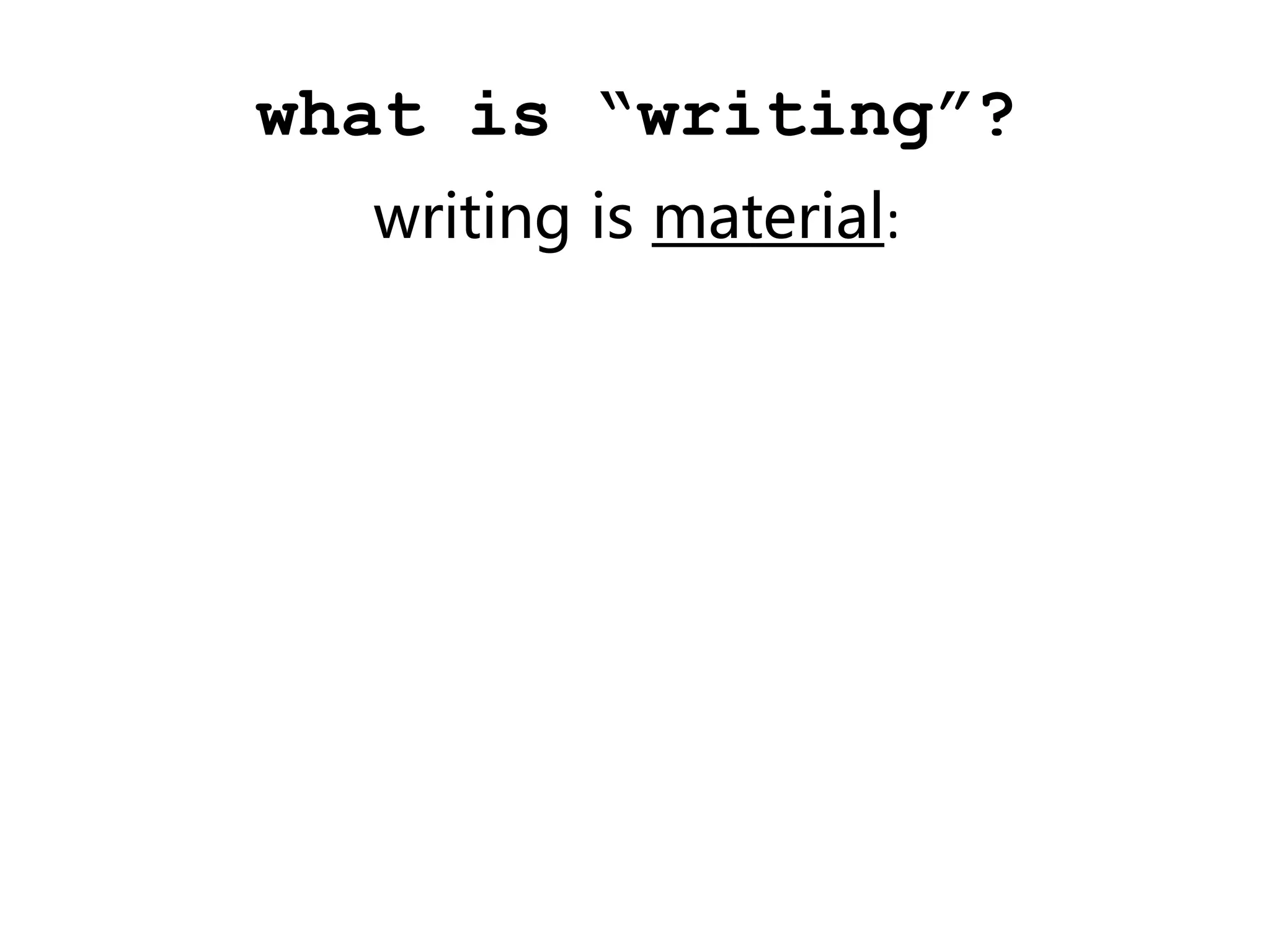 what is writing.pptx
