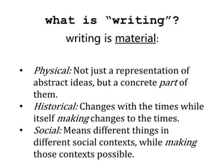 what is writing.pptx