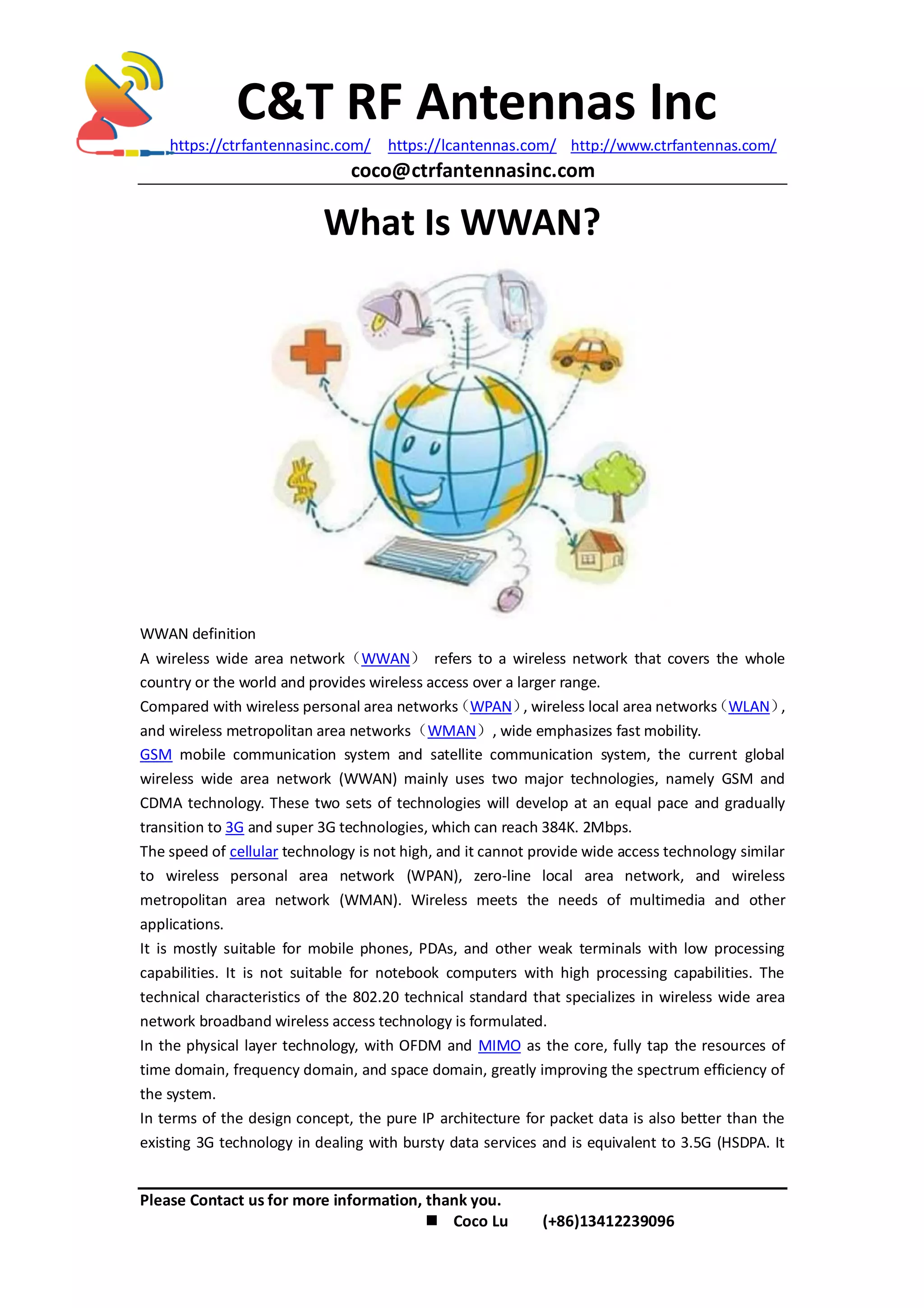 What is WWAN? | PDF