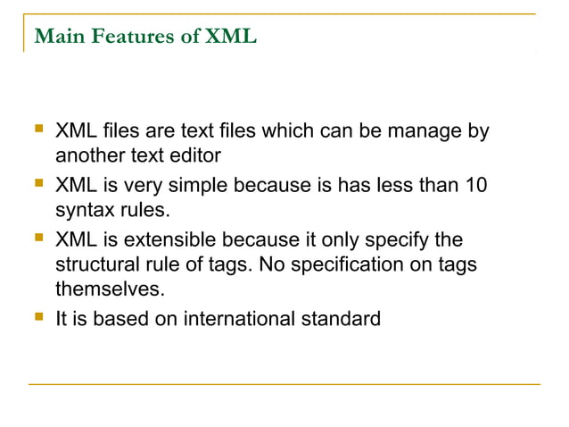 What is xml | PPT
