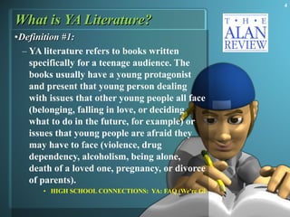 What is YA Lit 2003 version | PPT