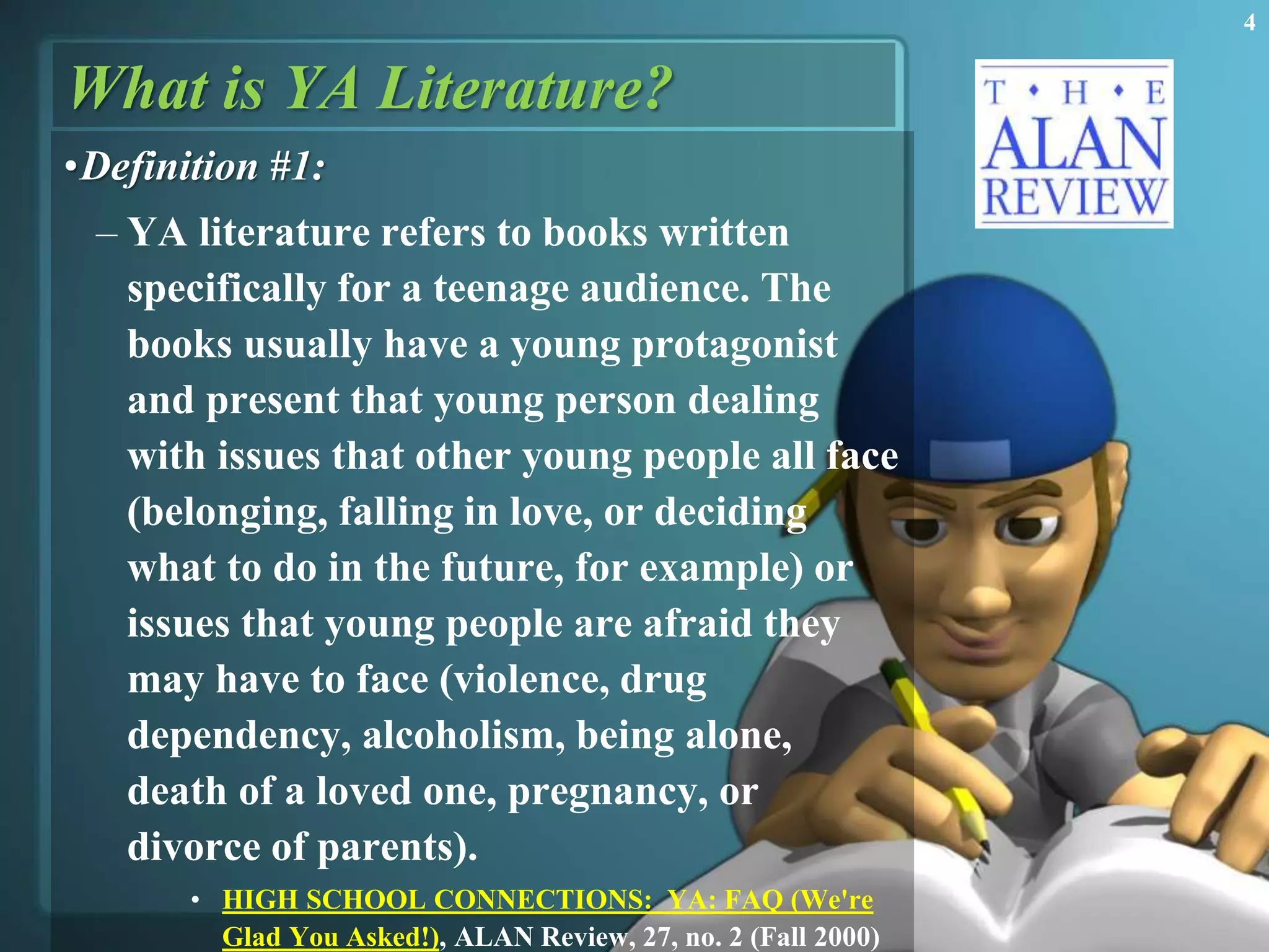What is Young Adult Literature? | PPTX