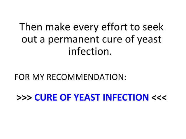 What is yeast infection | PPT