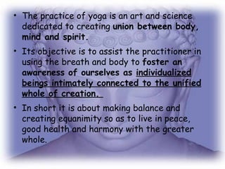 What Yoga really is... | PPT
