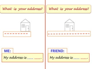 WHAT IS YOUR ADDRESS | PPTX