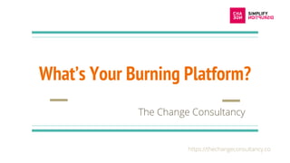 What is your burning platform | PPTX