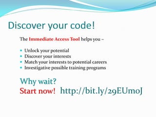 What is your code? Are you a Realistic Doers | PPT