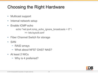 Postgres & Red Hat Cluster Suite | PPT