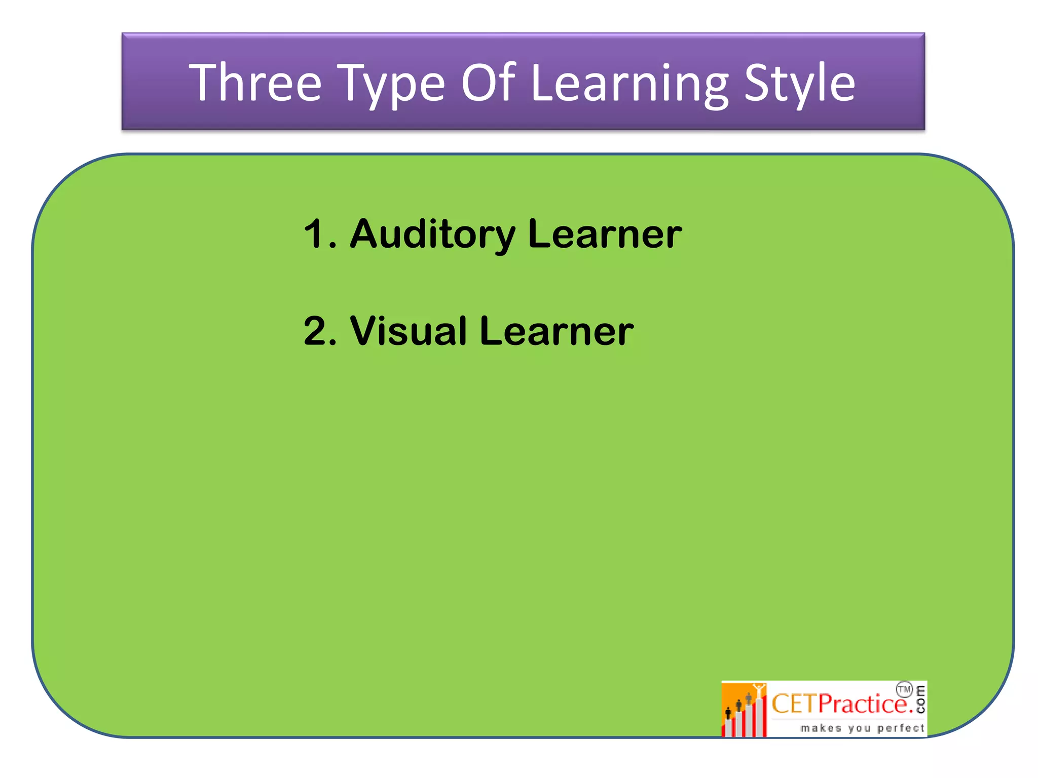 What is your learning style | PPT
