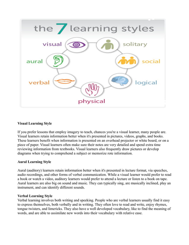 What is your learning style?discover your learning style | PDF | Educational Assessment | Education