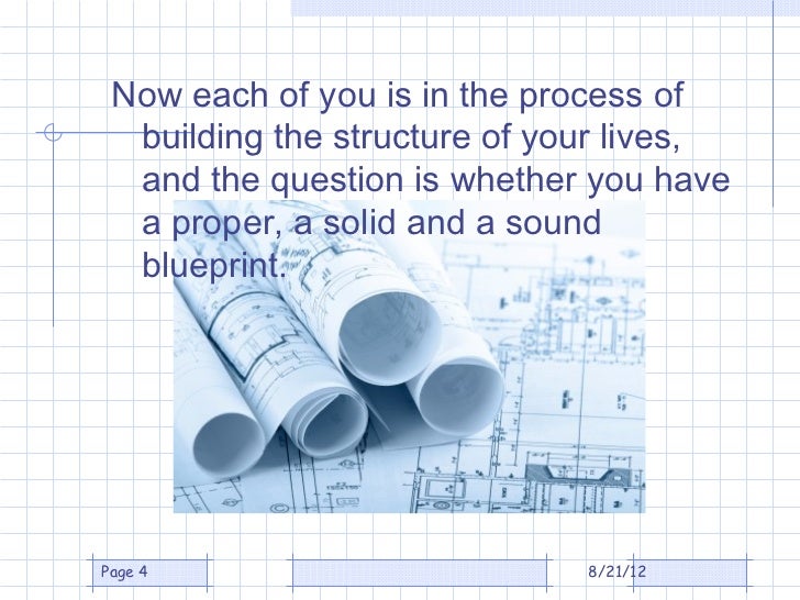 What is your life’s blueprint
