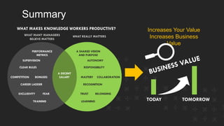 What is your value as a software developer? | PPTX