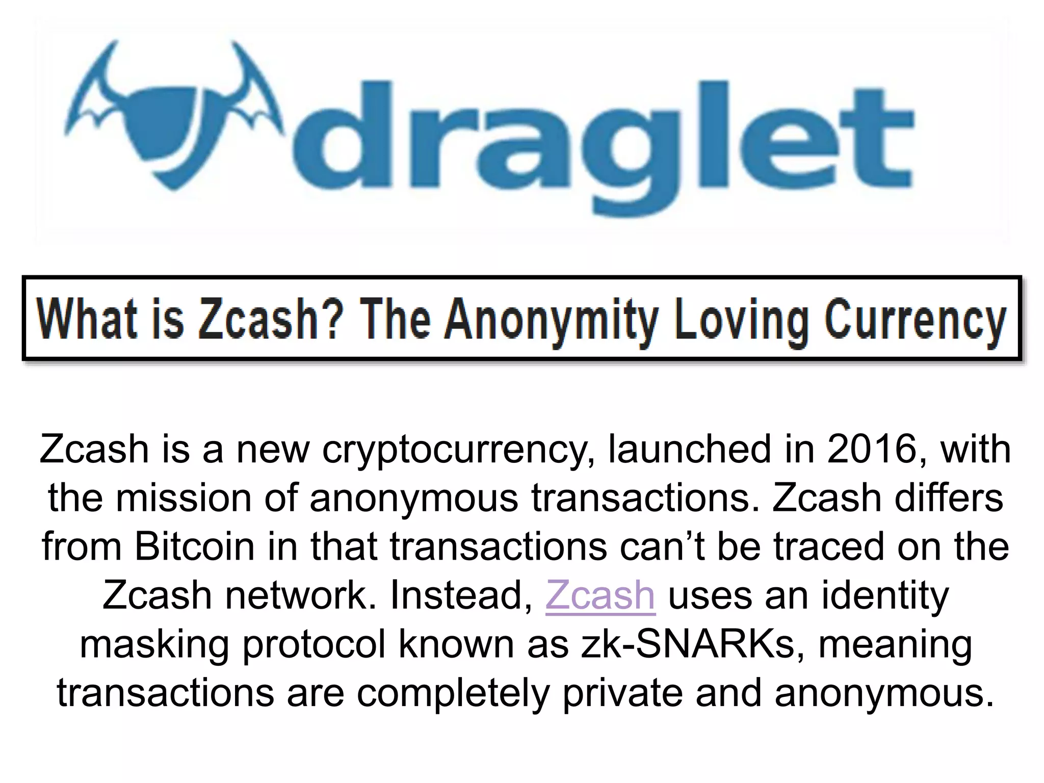 What is zcash.. | PPTX