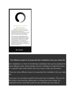 What is Zen meditation.pdf