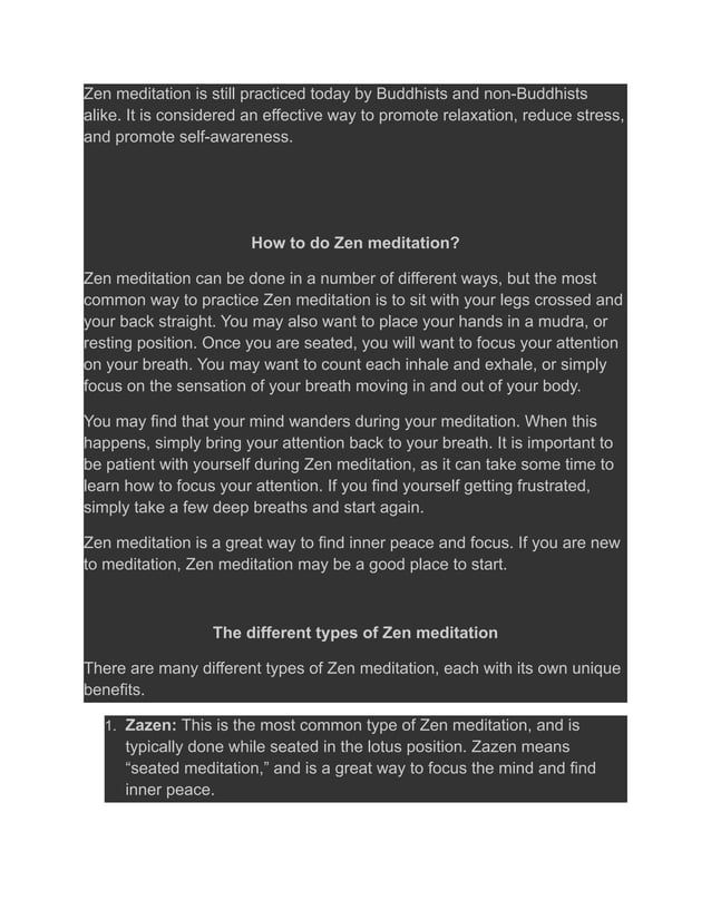What is Zen meditation.pdf