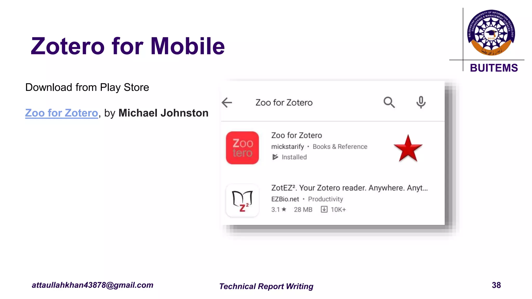 What is Zotero 5.0? | PPTX