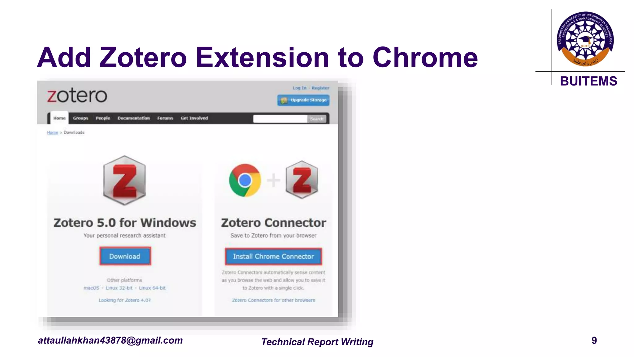 What is Zotero 5.0? | PPTX