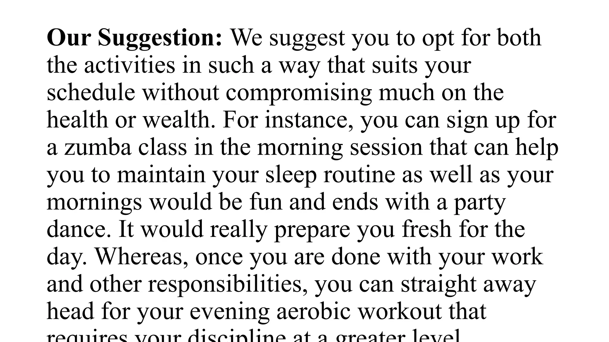 What is zumba and aerobics all about | PPTX