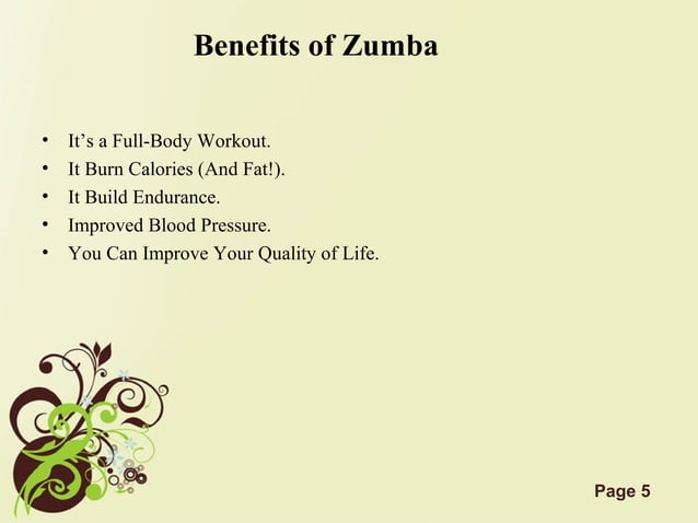 What is Zumba With It's Different Types - Karyna Alexandar Tijero | PPT ...