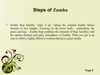 What is Zumba With It's Different Types - Karyna Alexandar Tijero | PPT