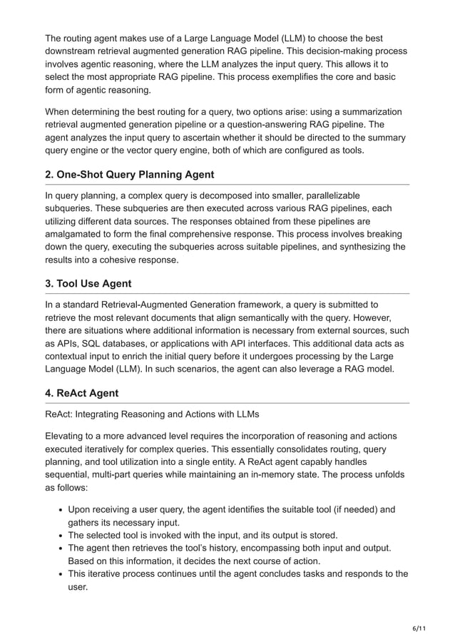 Agentic RAG: What It Is, Its Types, Applications And Implementationpdf ...