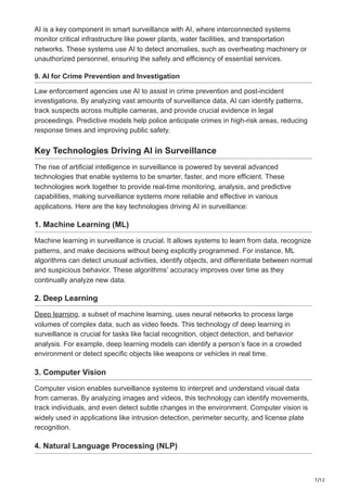 How Artificial Intelligence Revolutionizes Modern Security | PDF