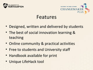 What it means to be a Changemaker | PPT