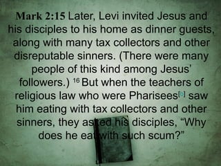 What jesus values | PPT