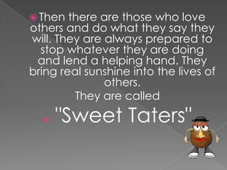 What kind of tater are you | PPTX