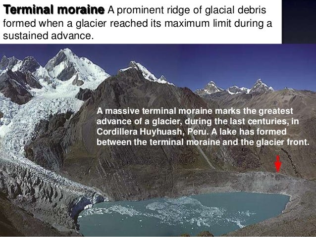 Glacial transportation and deposition