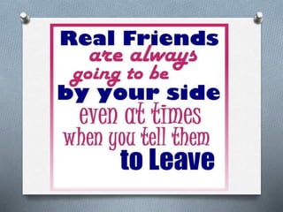 Real Vs. Virtual Relationship | PPTX