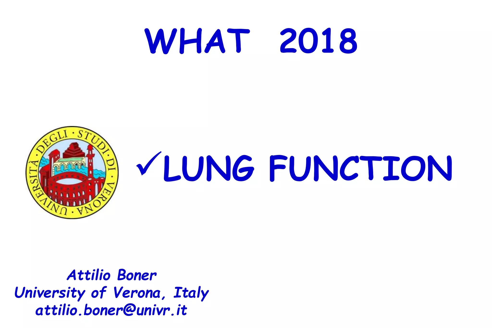 What lung function ultrasound physiology bronchoscopy | PPTX