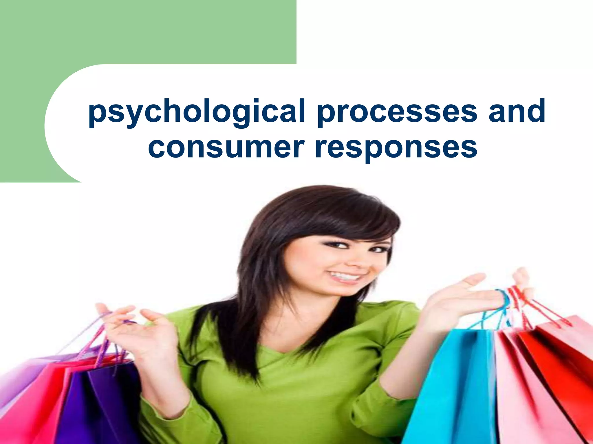 What major psychological processes influence consumer responses? | PPTX