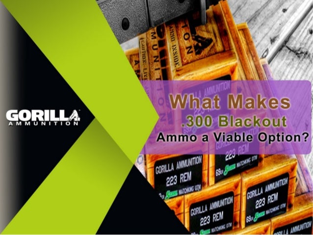 What Makes 300 Blackout Ammo what-makes-300-blackout-ammo
