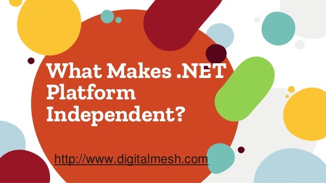 What makes .net platform independent