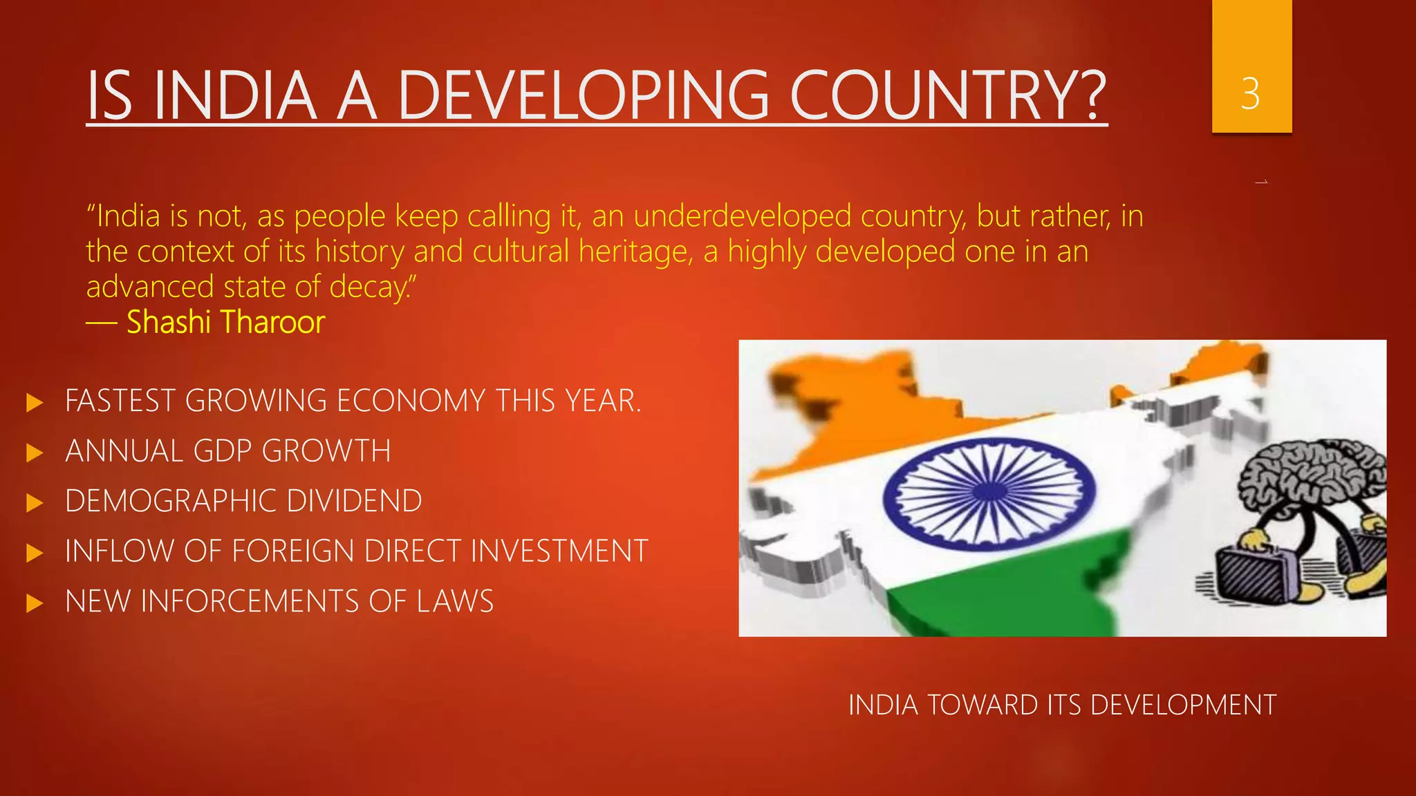 What makes a country developed | PPT