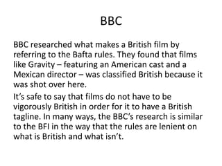 What makes a film british | PPT
