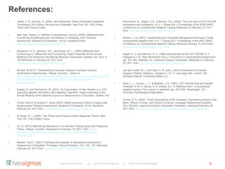What makes a good adaptive testing program | PPTX