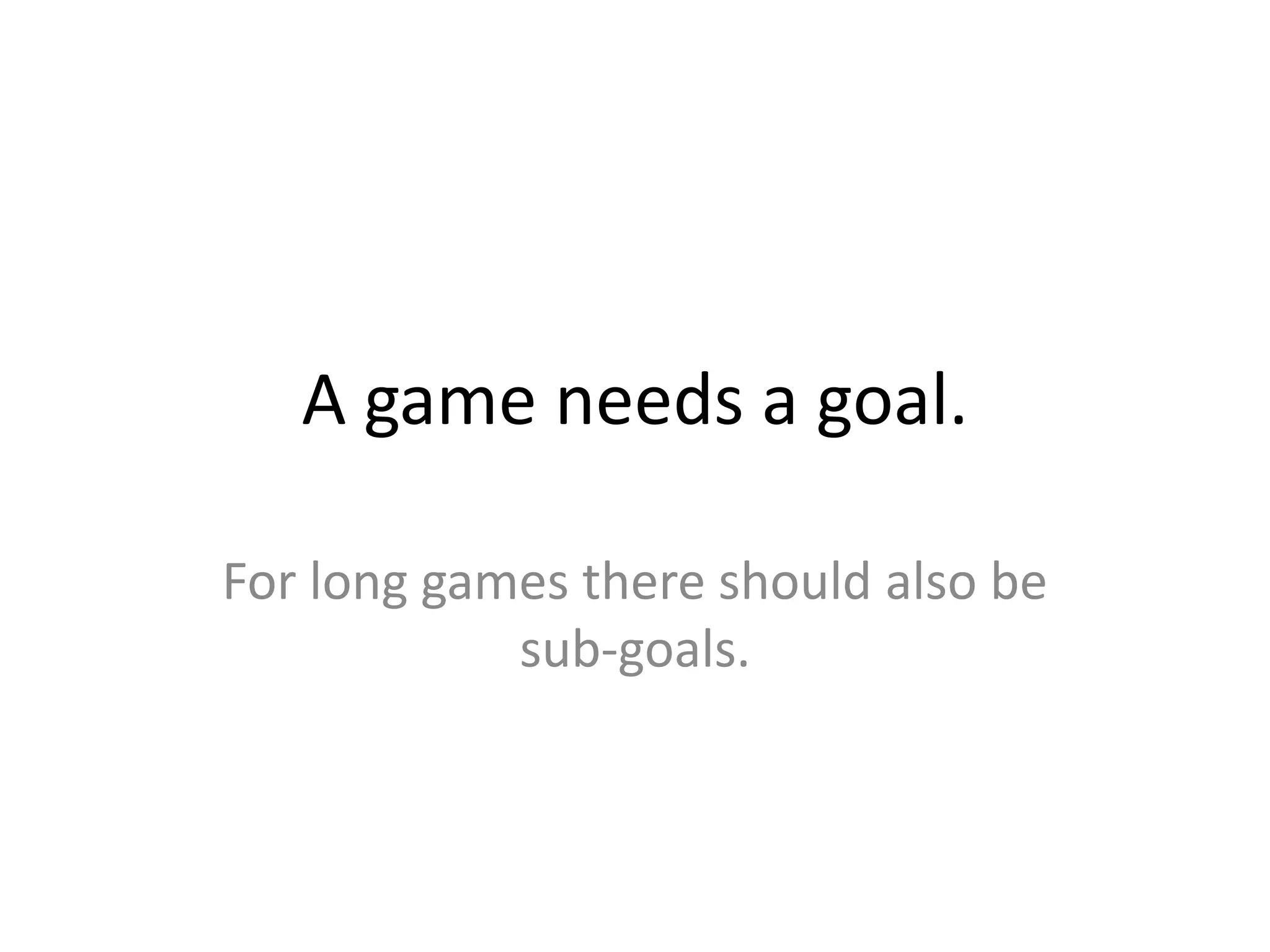 What makes a good game | PPTX