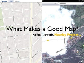 What makes a good map? | PDF