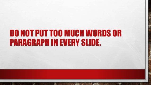 What makes a good powerpoint presentation