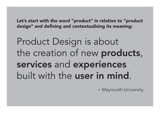 What makes a good product design and a good product designer? | PDF